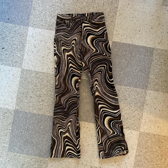 Motel Rocks | Pants & Jumpsuits | Motel Rocks Swirl Pants | Poshmark